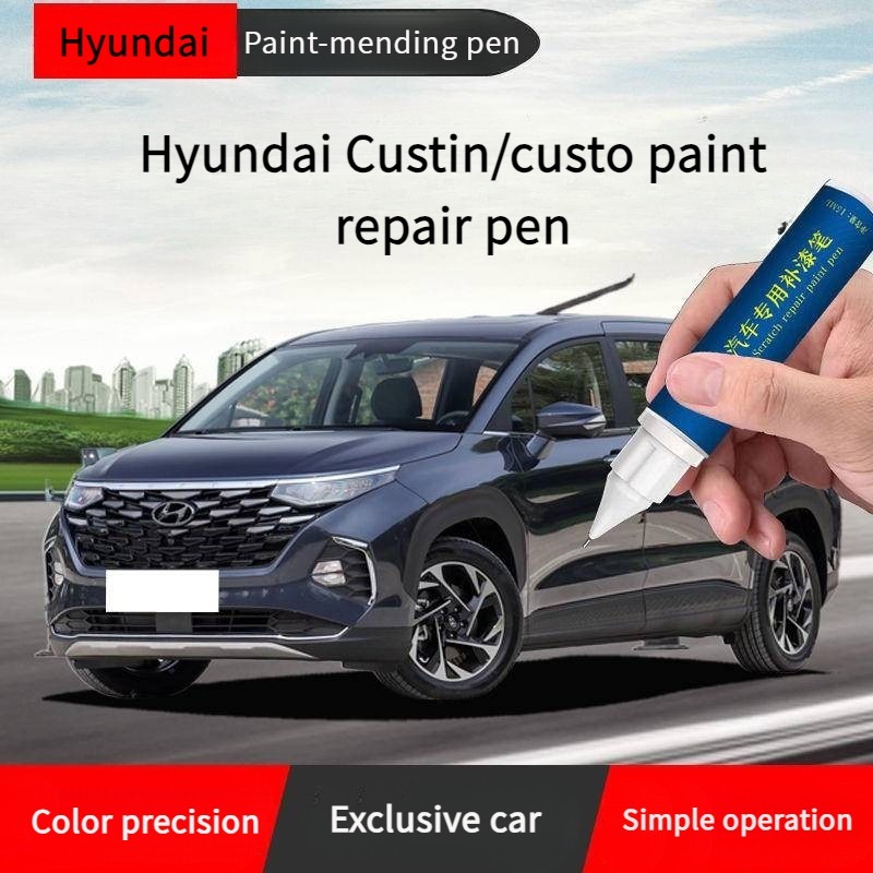 Hyundai Custin/custo paint repair pen Midnight Blue special paint Auto ...