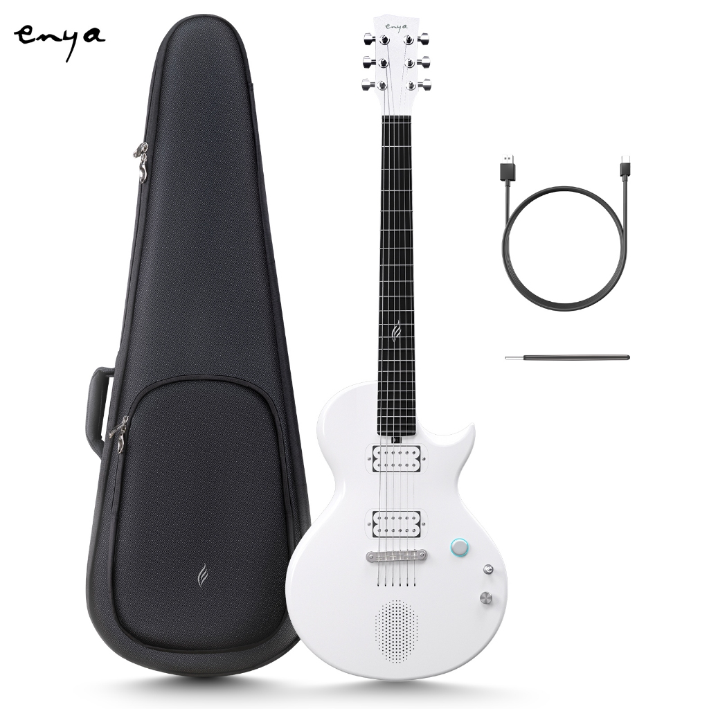Enya Electric Guitar Nova Go Sonic Smart Electric Carbon Fiber Guitarra with 10W Wireless ...