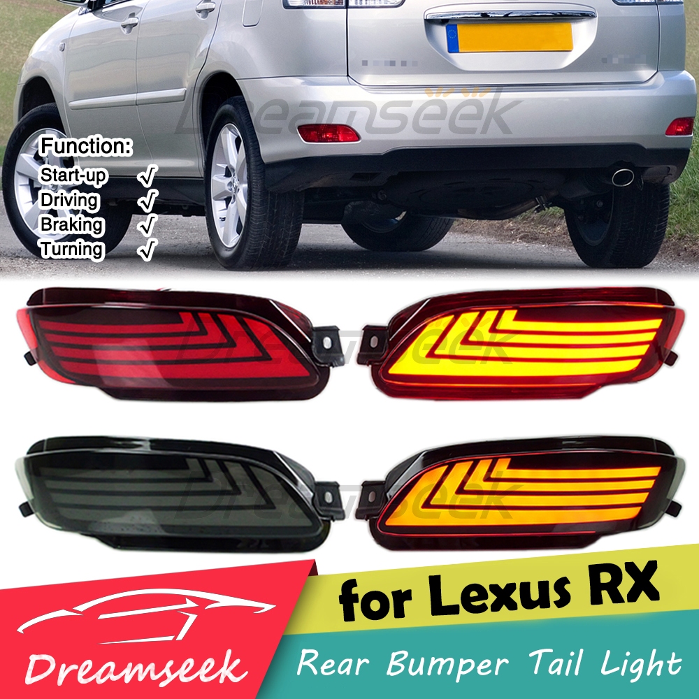 LED Rear Bumper Tail Light for Lexus RX 330 2004-2009 Venza 2013-2015 ...