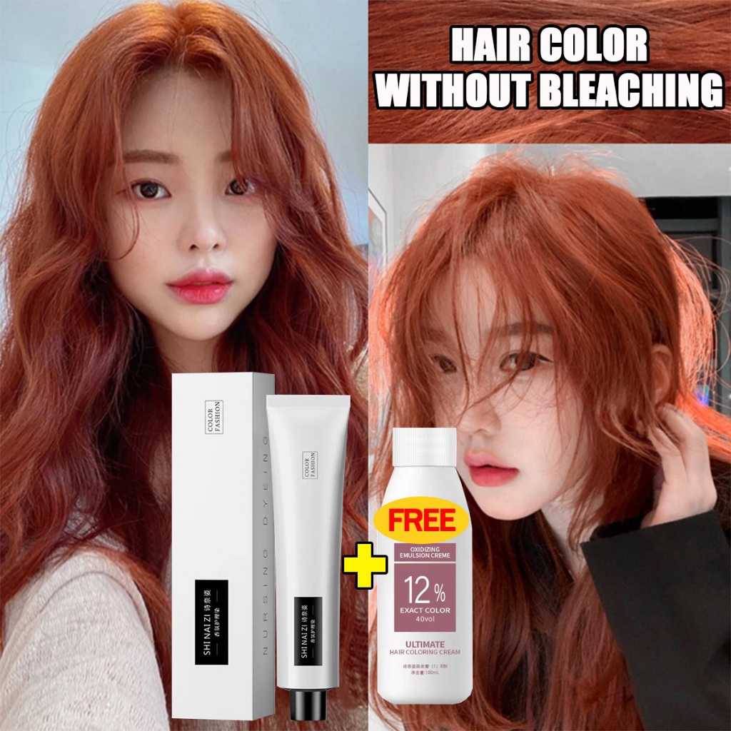 No Need To Bleach Hair Color Without Bleaching Milk Tea Ash Hair Color ...