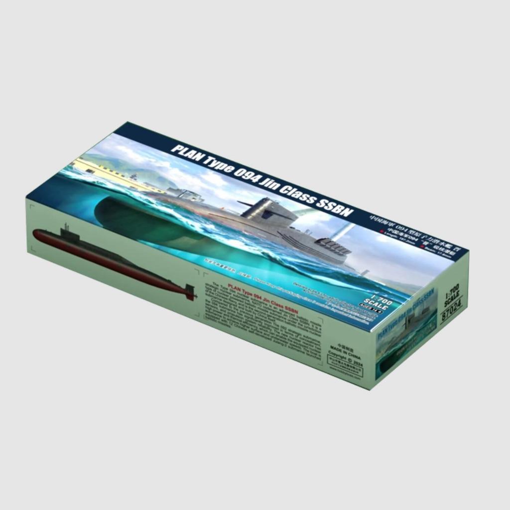 Hobbyboss 87024 1:700 Submarine Type 094-Class Model Full kit | Shopee ...