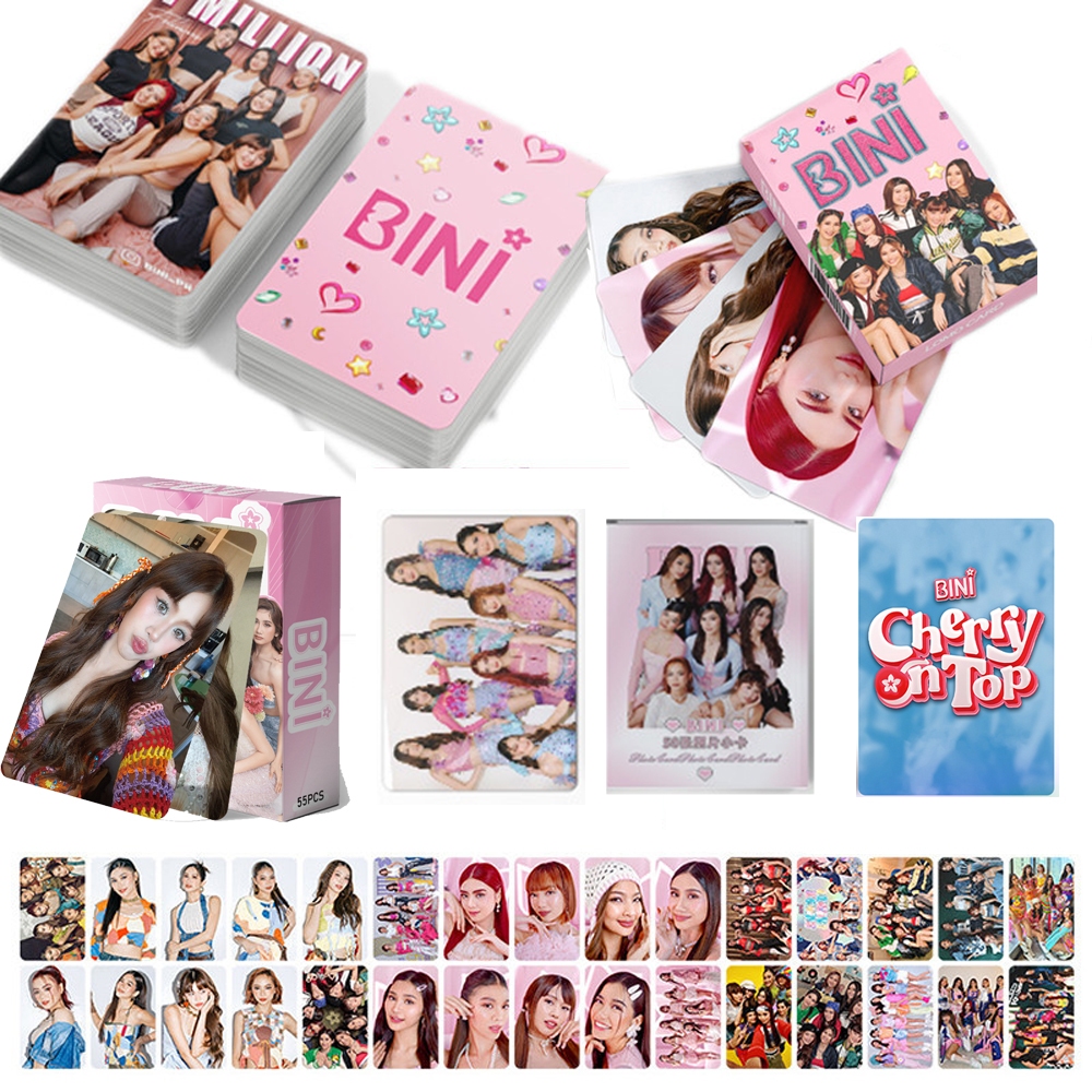 30/92 Piece BINI Lomocards Photocard Bini Lomo Cards Mikha Maloi Aiah ...