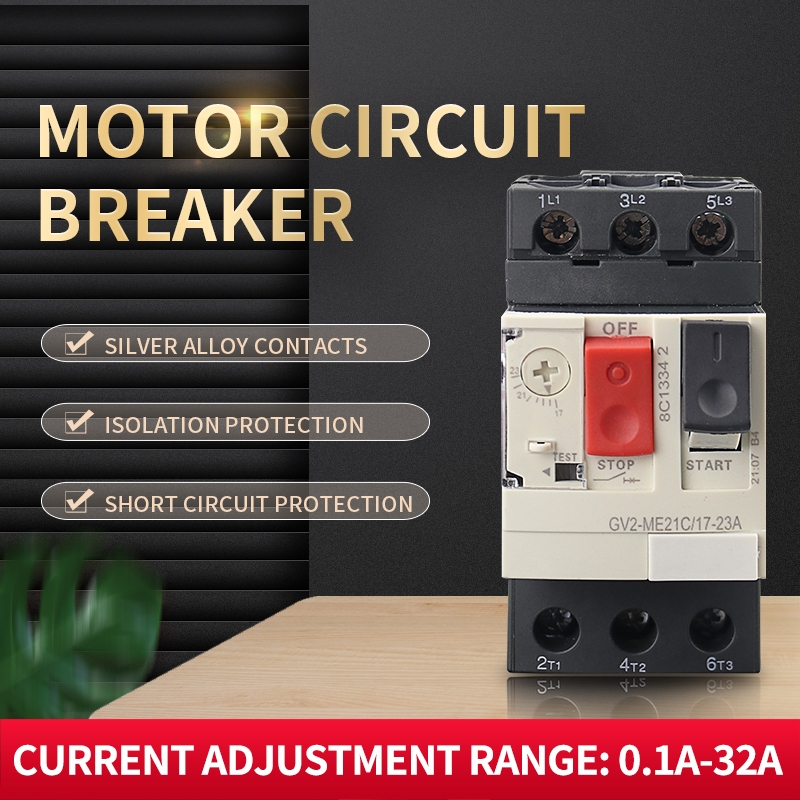 Motor Protection Circuit Breaker 3P Thermal Magnetic Type motor breaker ...