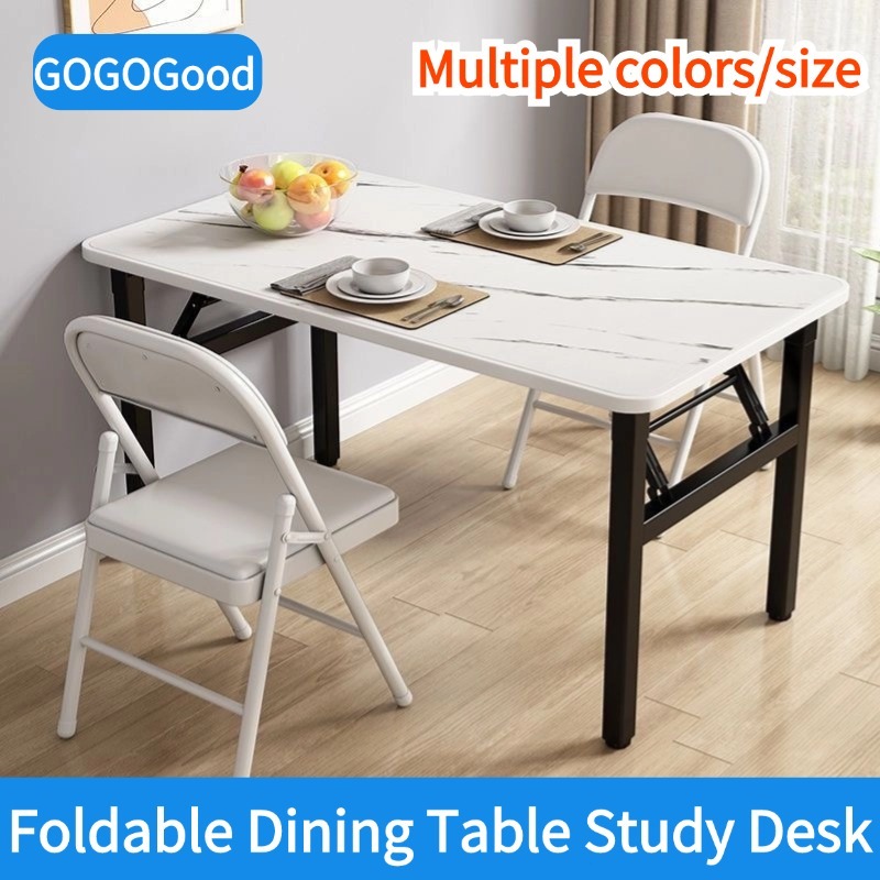 Foldable Table Desk For Dining Computer Study Desk Wooden Table ...