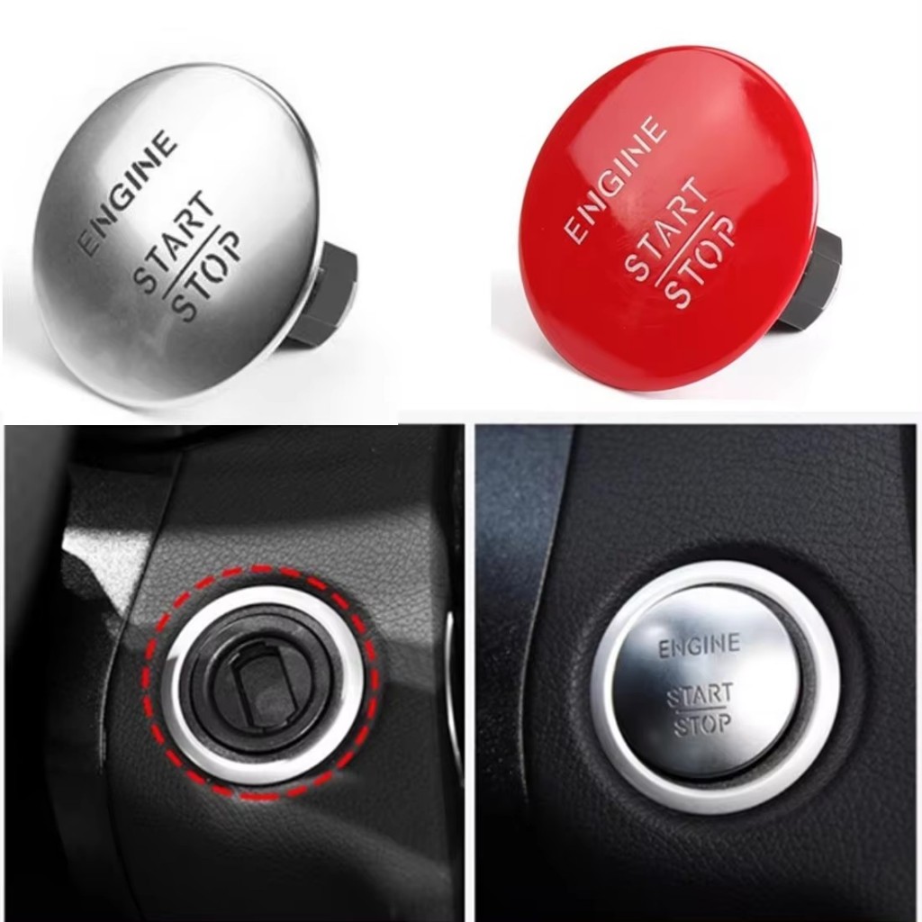 Start Stop Button Ignition Switch For Mercedes Benz C E S R Class GLC ...