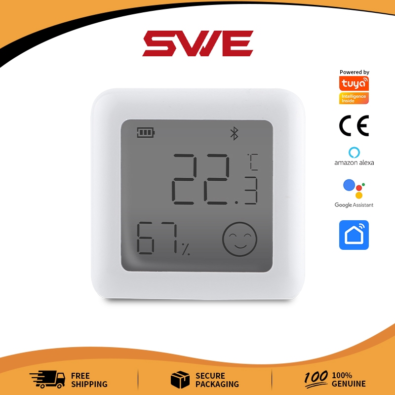 SWE BluetoothThermometer and Hygrometer,Smart Temperature Monitor ...