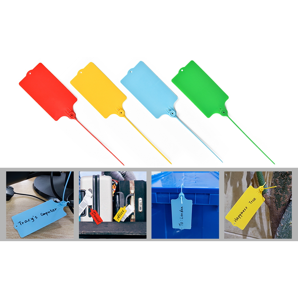 100pcs Plastic Tags Shipping Tags Water Proof Tags for Labeling ...