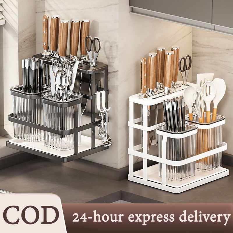 kitchen Cutlery Storage Rack Knife Rack Home Kitchen Storage Rack Knife ...