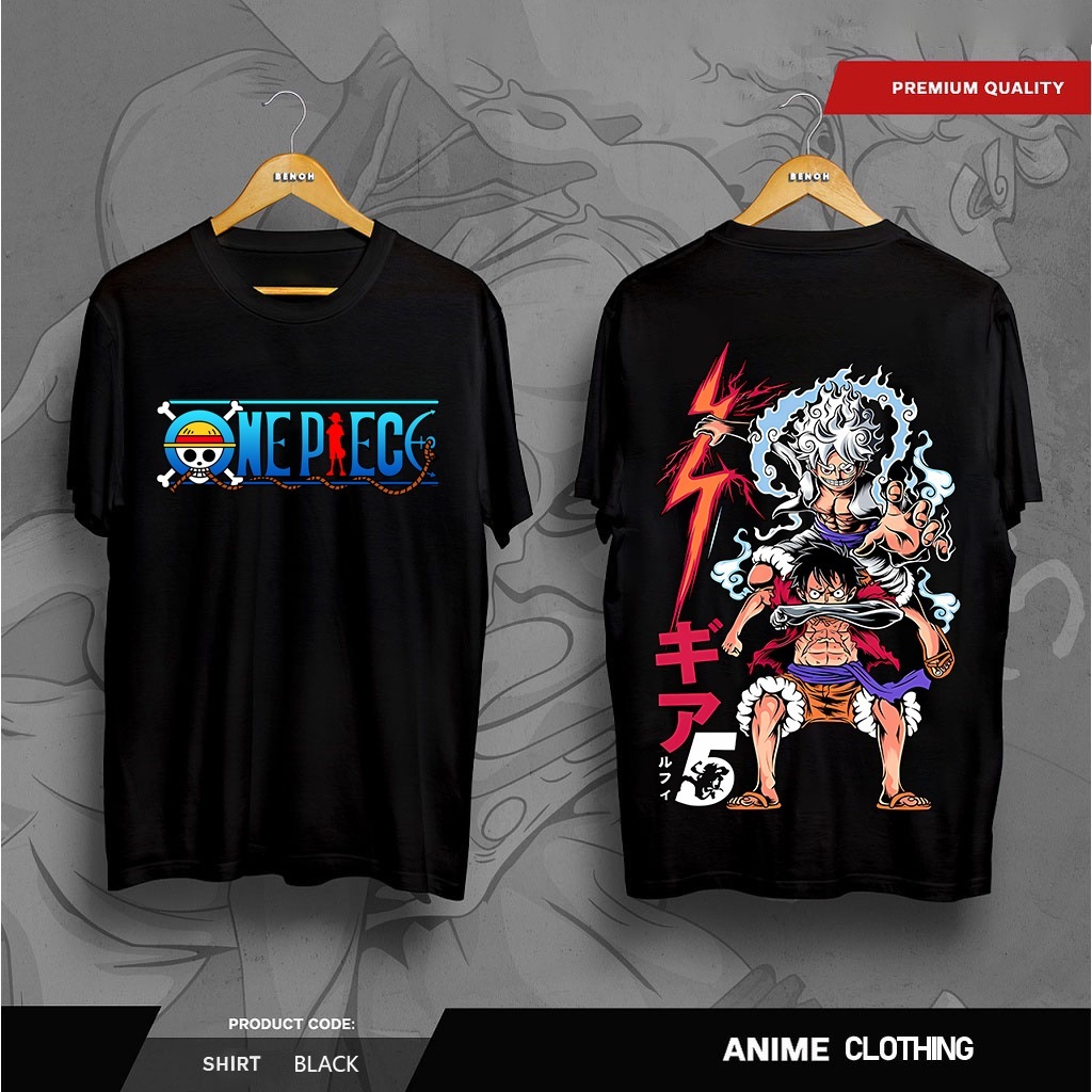 Unique Luffy T-Shirts -One Piece Fans tshirt for men oversized clothing ...