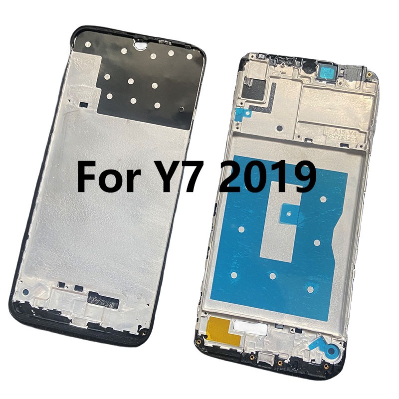 New For Huawei Y7 2019 Middle Frame Front Bezel Cover Metal Chassis ...