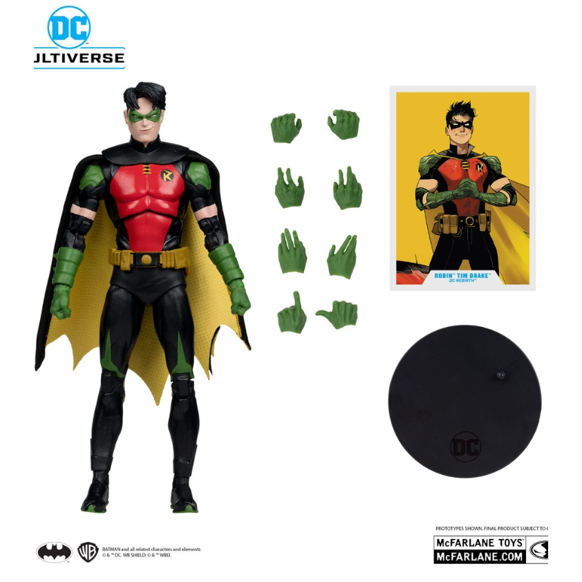 McFarlane DC Rebirth Tim Robin 7 Inches | Shopee Philippines