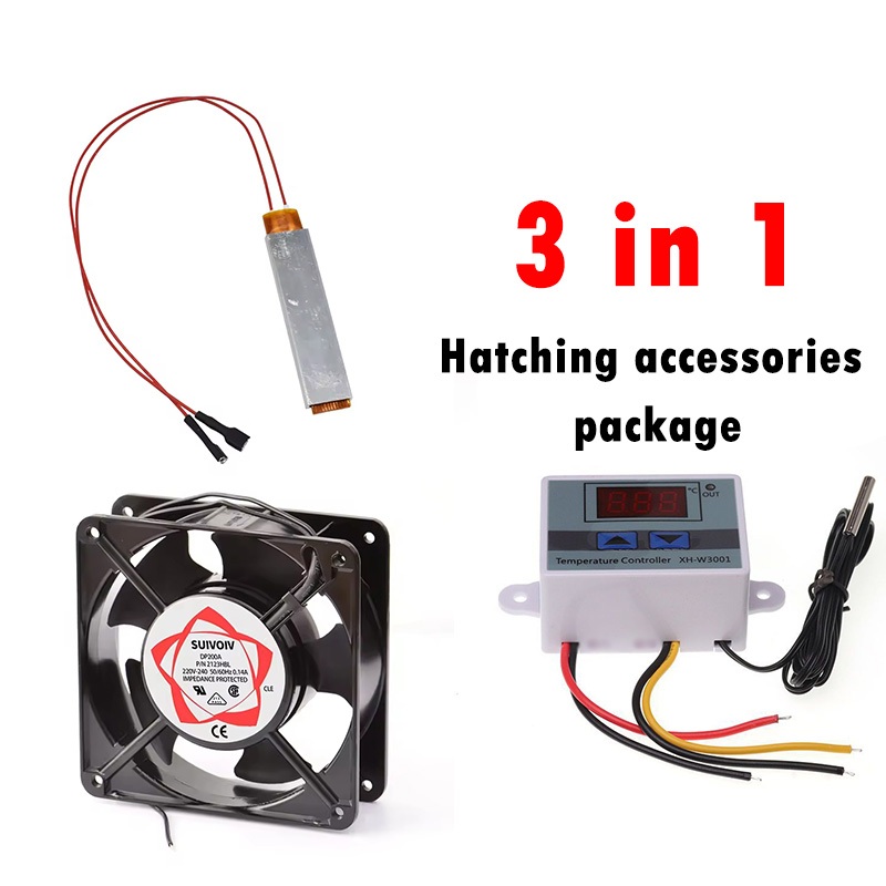 3 in 1 Temperature Controller Blower Fan PTC Heater for Industrial ...