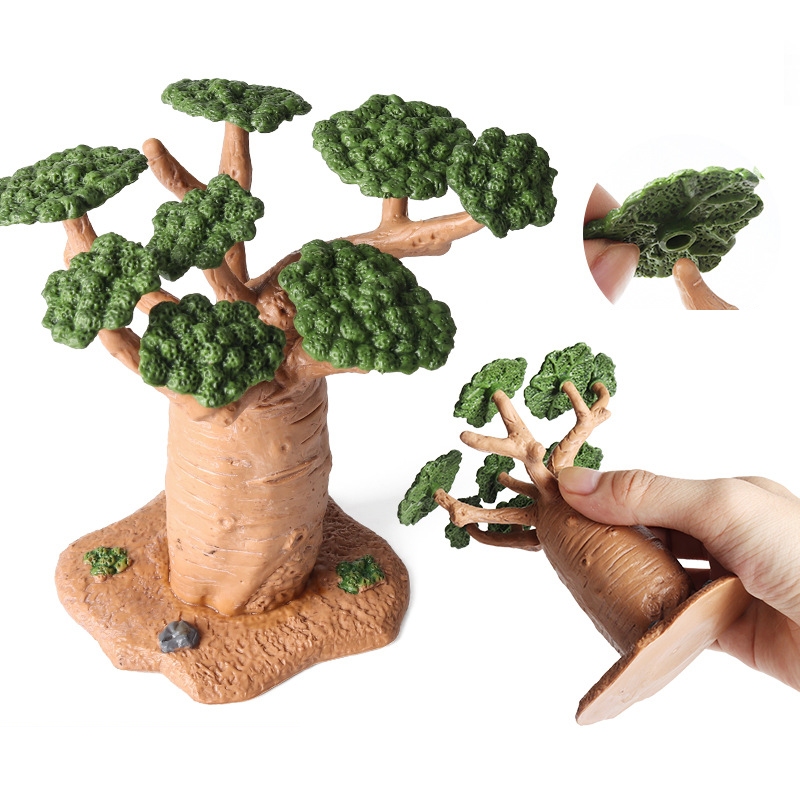 Simulation Plant Baobab Tree Model Children Education Toys Micro ...