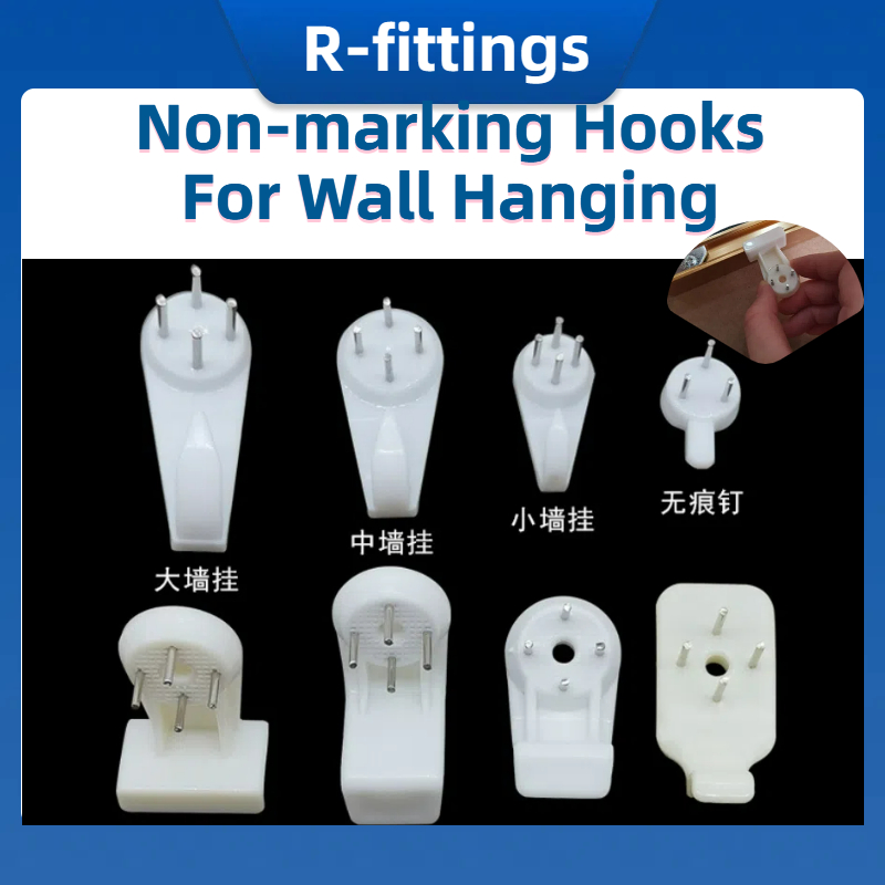 10 Pcs Invisible Screwless No Punch Free Nail Photo Frame Installation ...