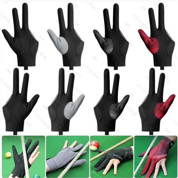 [outdoorstyle.ph] Full-Finger Billiards Gloves Left/Right Hand Cue ...