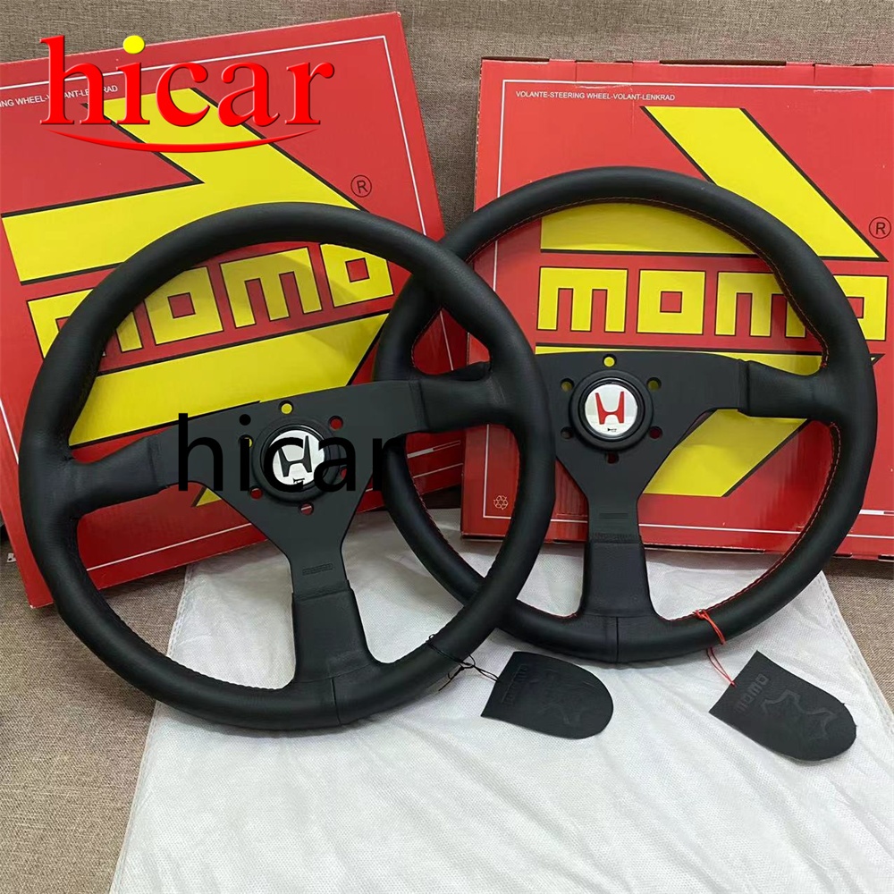 Honda Red/Black H logo steering wheel v1 Italy style car racing drift ...