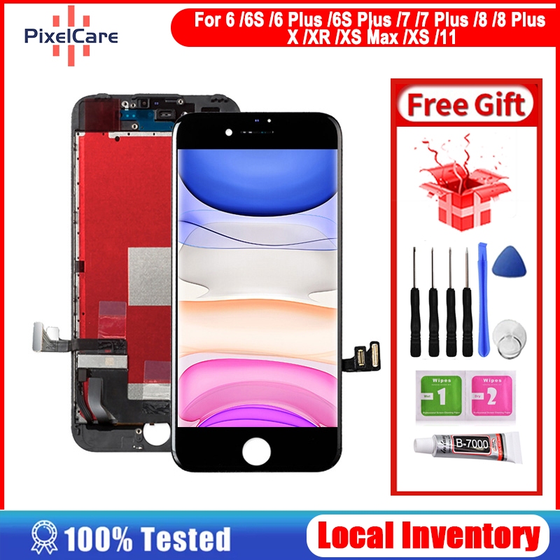 Pixelcare LCD For 5S /6 /6S /6Plus /6S Plus /7 /7Plus 8 /8Plus LCD ...