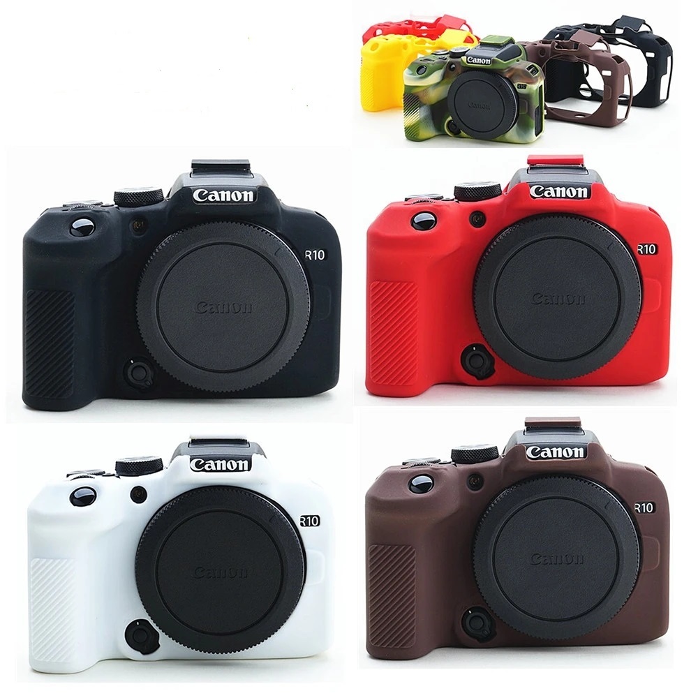 High Quality Silicone Camera Cover for Canon R5 R6 R7 R10 R50 R100 RP ...
