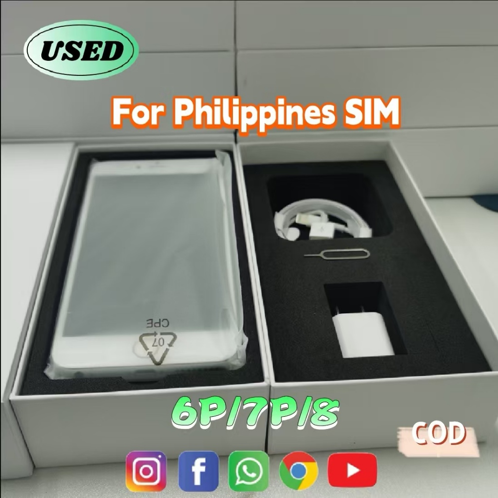 Original Cellphone 8-64G Secondhand Legit Phone 7P Used Phone 6P 16GB 64GB 128G | Shopee Philippines