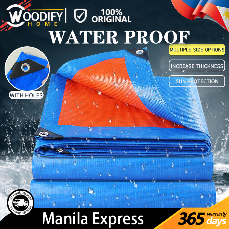 Makapal trapal waterproof makapal heavy duty lona tolda makapal ...