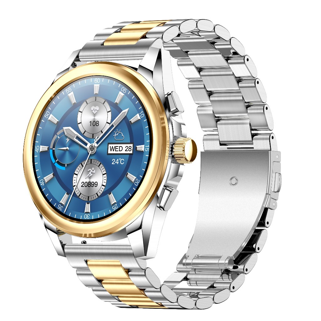 Men Business Smart Watch KC83 Amoled 1.43inch HD Screen BT Call Health ...