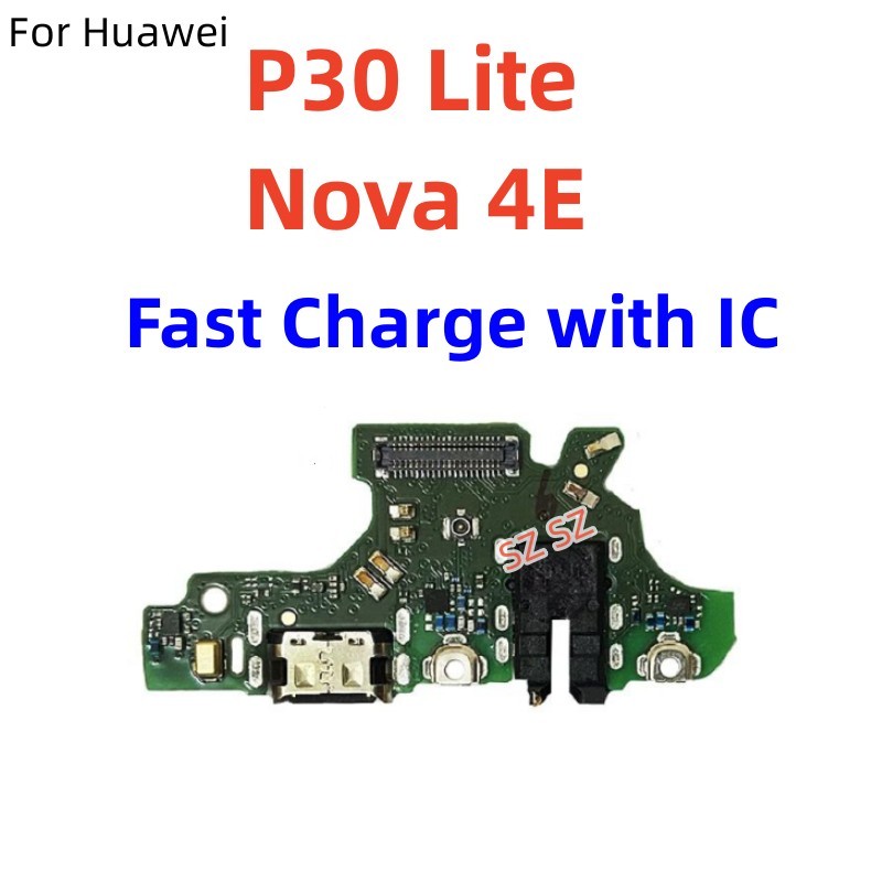 Original For Huawei P30 lite Nova 4E with IC USB Charging Port Dock ...