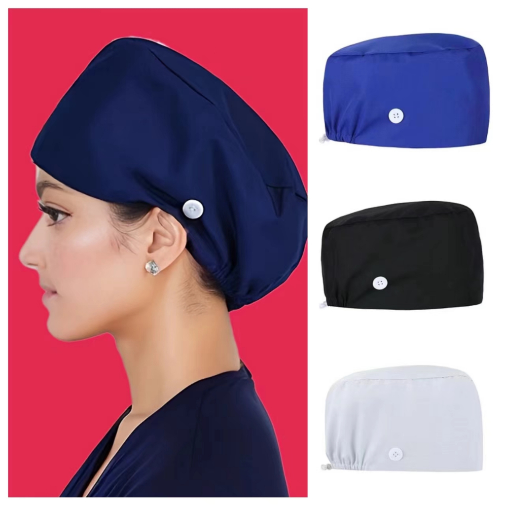 Nurse's cap, doctor's drawstring elastic band (surgical cap), beauty ...