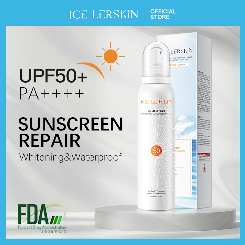 ICE LERSKIN Sunscreen Spray Multi-Effect Whitening, All-day Sun ...