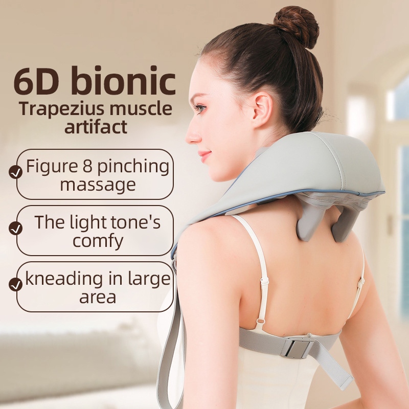 【PH STOCK!】Cervical Spine Massager Back Lumbar Shoulder Strength ...