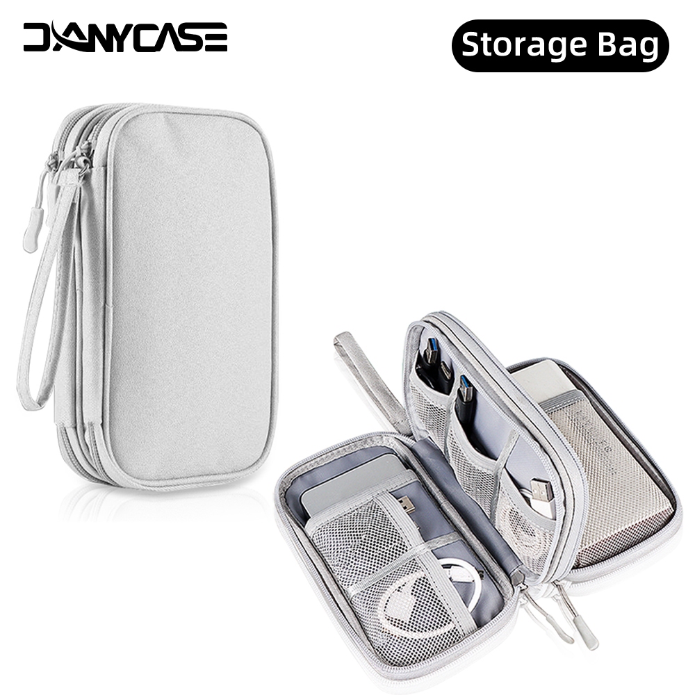 Data Cable Storage Bag Multi-functional Digital Storage Bag Mobile ...