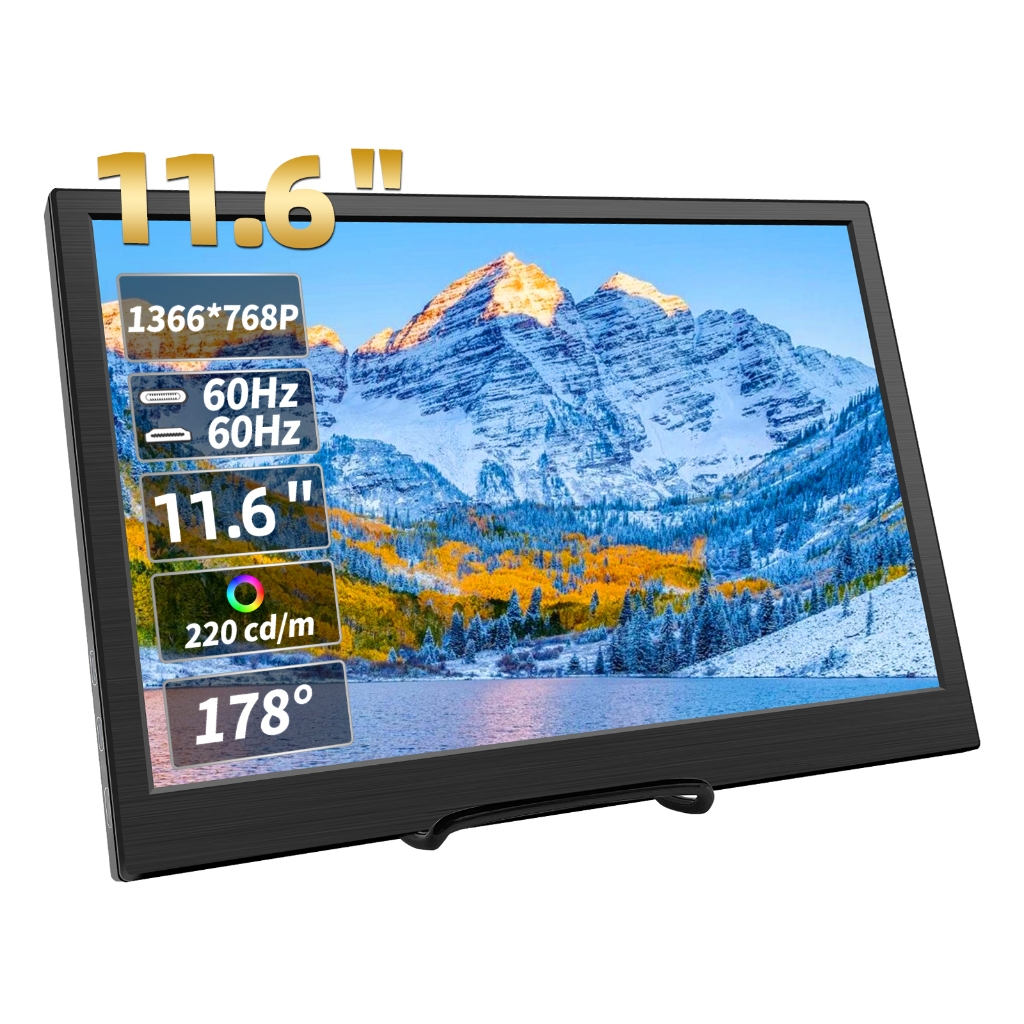 11.6-inch portable monitor gaming movie notebook expansion screen ...