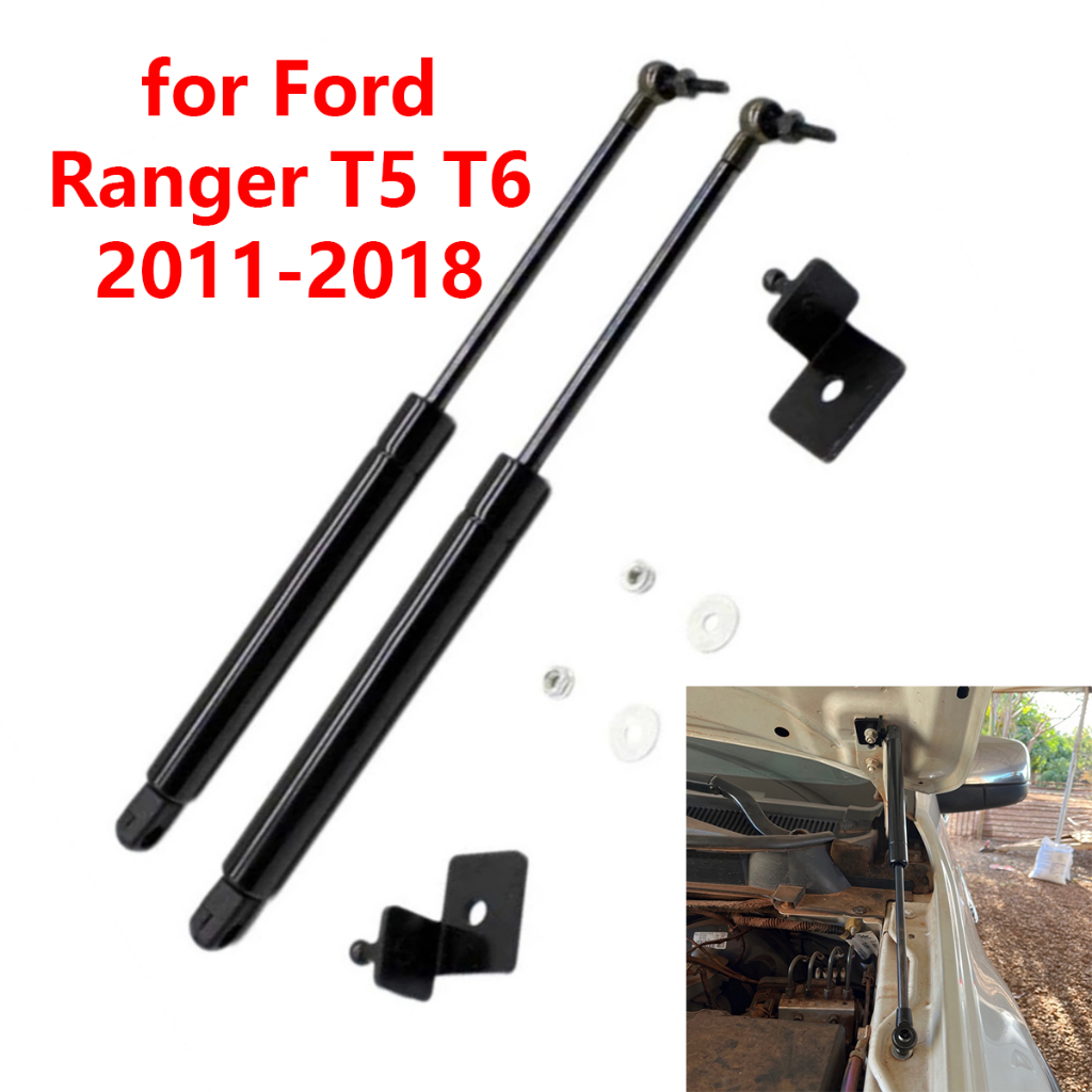 Front Engine Hood Cover Gas Strut Supports Rod Lift Spring Dampers for ...