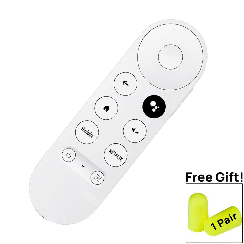 For Chromecast 4K Google TV Voice Bluetooth IR Remote Control G9N9N ...