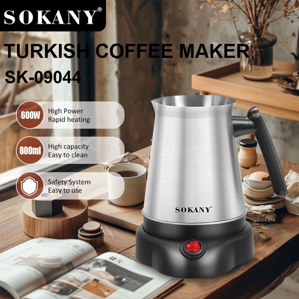 SOKANY Portable Tea Coffee Espresso Pot Boiled Milk Coffee Kettle ...