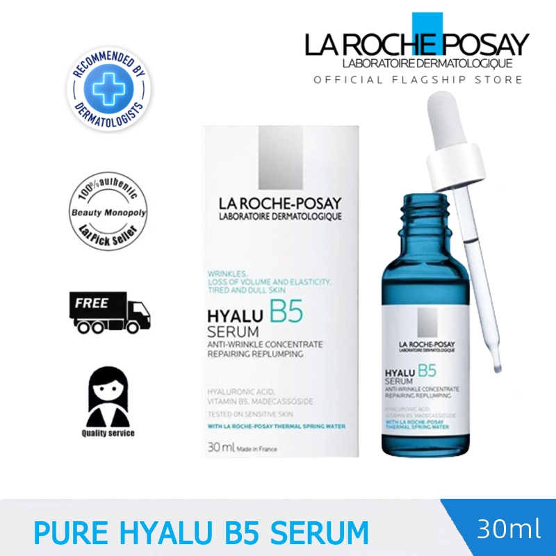 La Roche-Posay Hyalu B5 Pure Hyaluronic Acid Face Serum Anti-Aging Anti ...