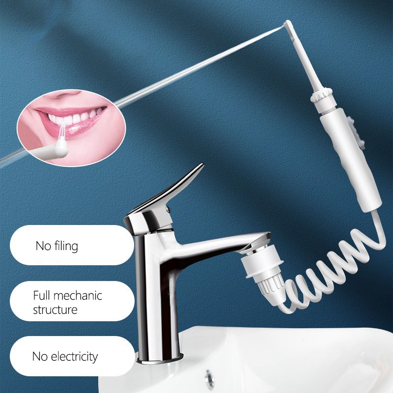 Dental Water Flosser Faucet Oral Irrigator Floss Dental Irrigator ... Dental Water Flosser Faucet Oral Irrigator Floss Dental Irrigator ...