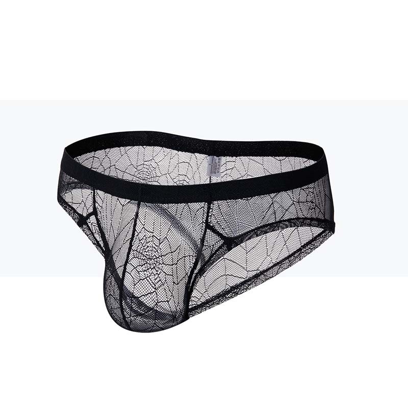 Transparent Underwear Men Brief Lace Comfortable Pouch Temptation Sexy ...
