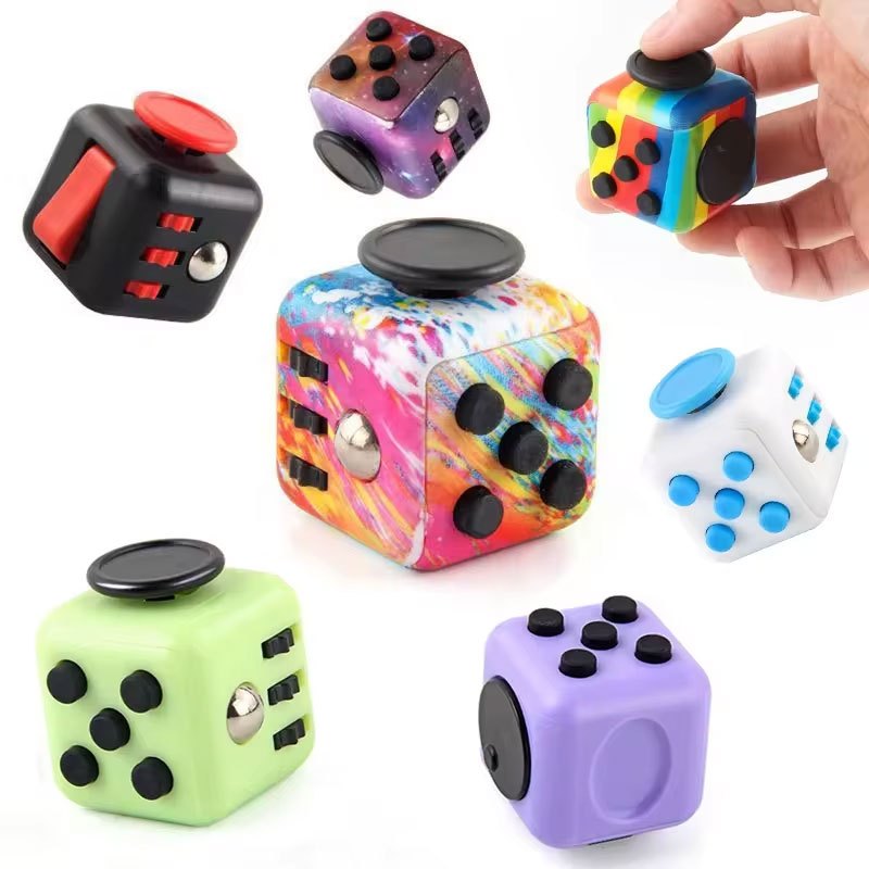 Fidget Decompression Dice toy Infinity Stress cubes Antistress Toys ...