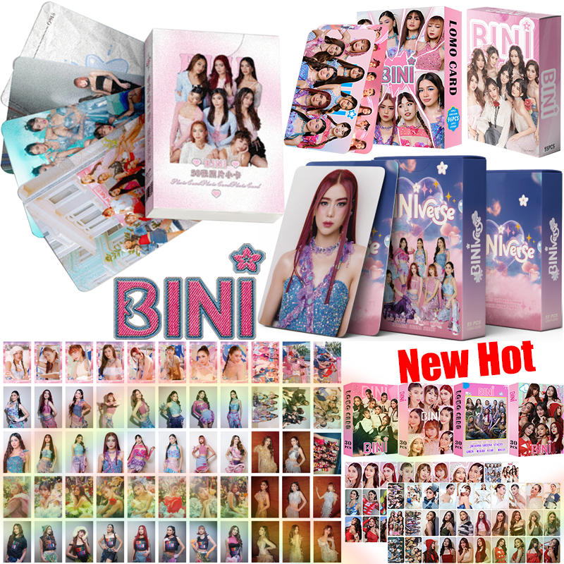 92 Piece/Box Lomo Card Bini Aiah Colet Maloi Gwen Stacey Mikha Jhoanna Sheena Photo Car | Shopee ...