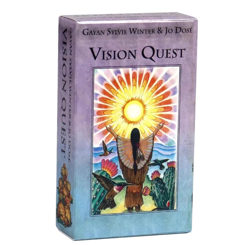 Vision Quest Tarot 10x6 cm Deck Card Games No Manual | Shopee Philippines