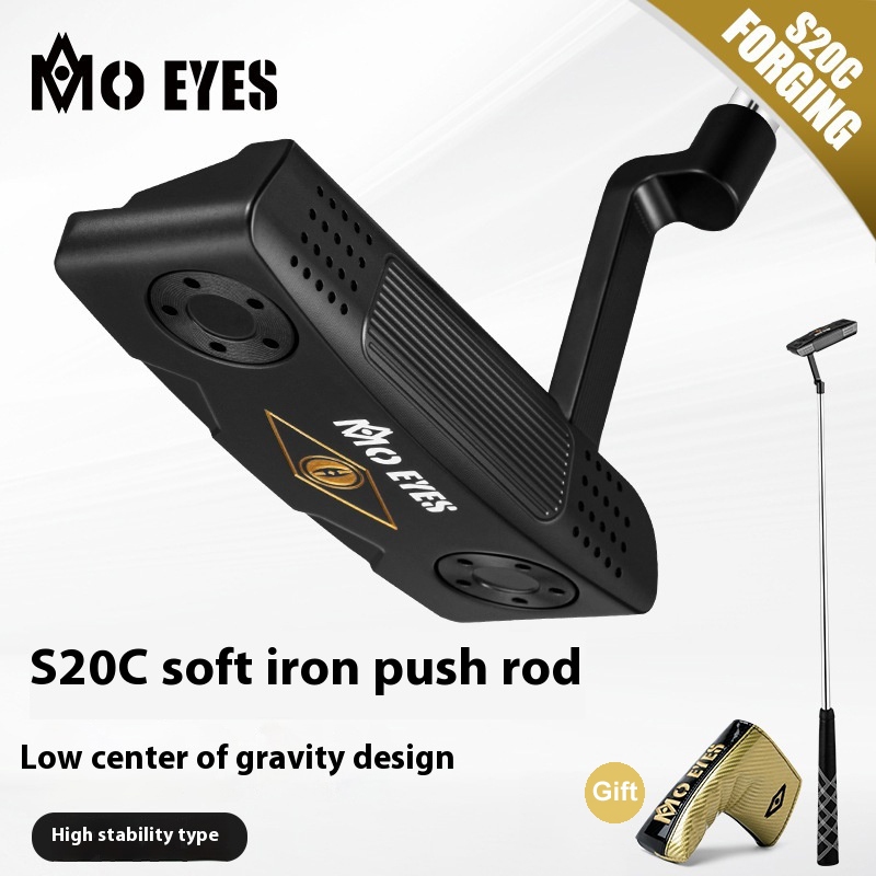 Mo EYES Magic Eye Golf Club Putter Men's Single S20C Soft Iron Forging ...