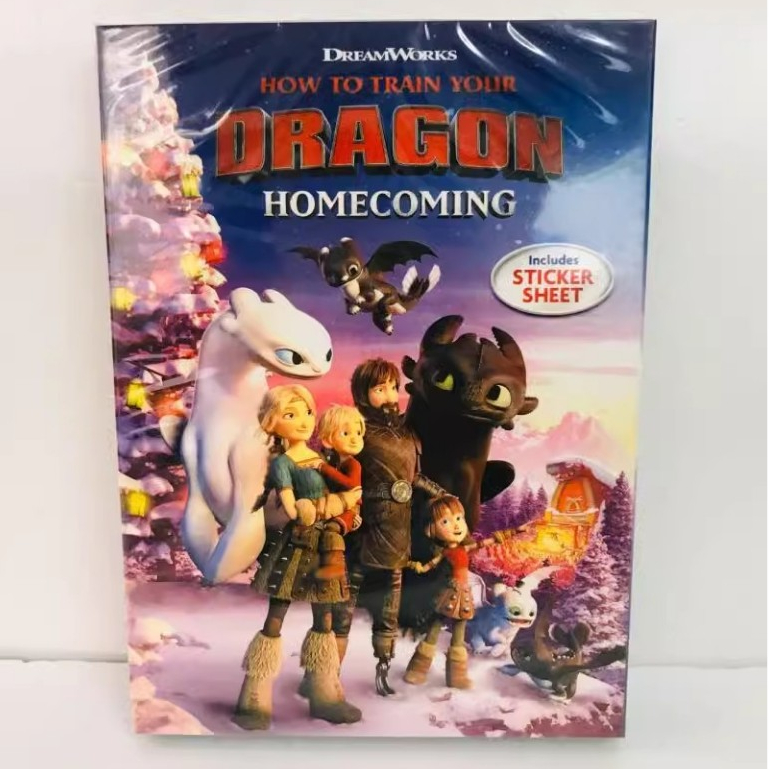 原创动漫 How to Train Your Dragon Homecoming 电影DVD | Shopee Philippines
