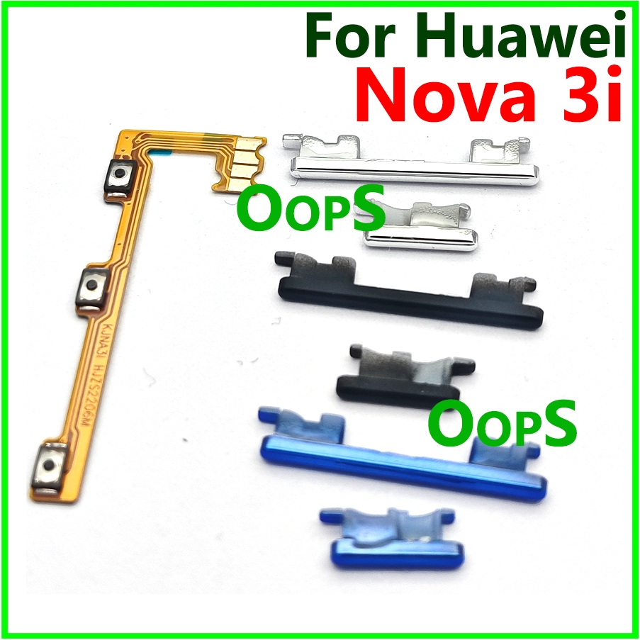 Power on off Volume Button flex For Huawei Nova 3i Side Key Buttons ...