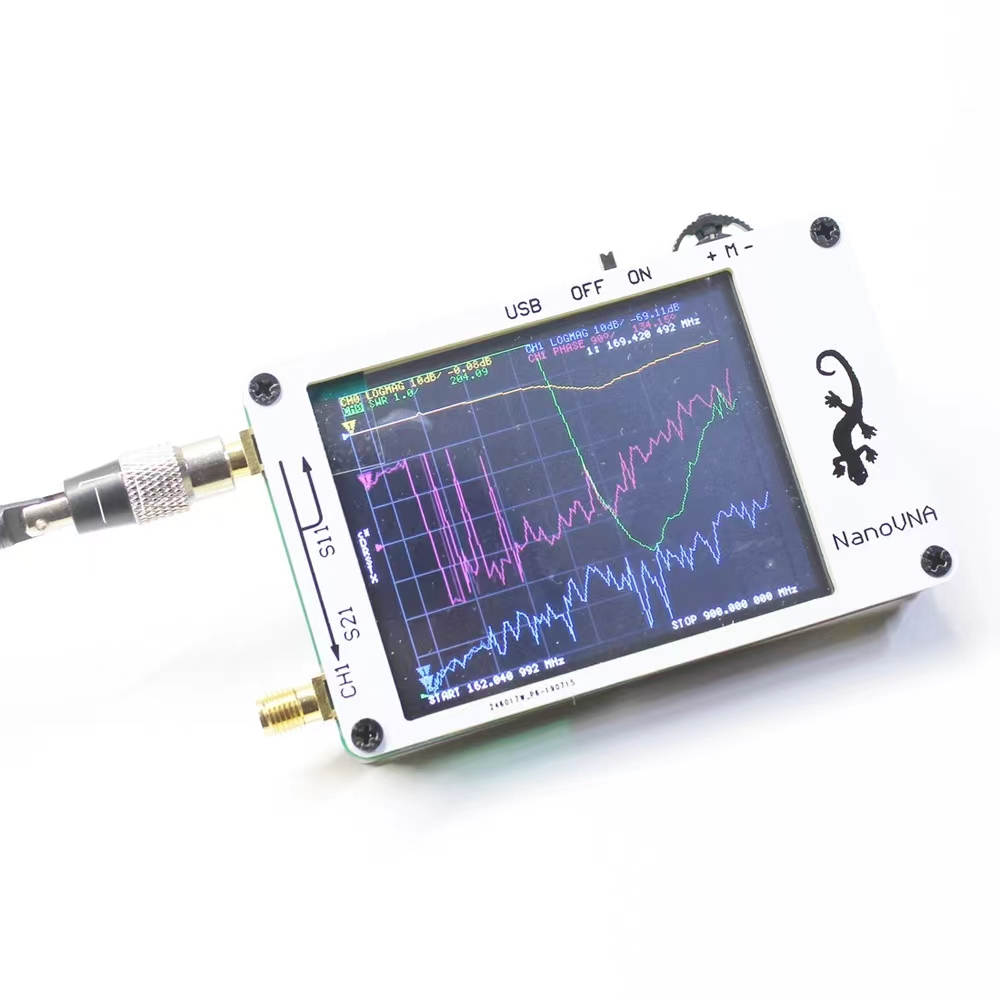 Nano VNA Vector Network Analyzer Antenna Analyzer Short Wave MF HF VHF ...