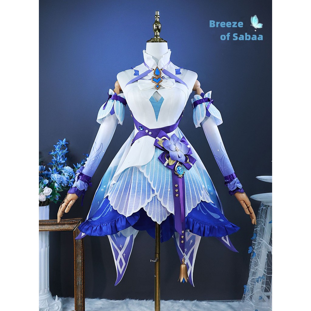【Ready Stock】WUDU Nilou Breeze of Sabaa Cosplay Costume Genshin Impact ...