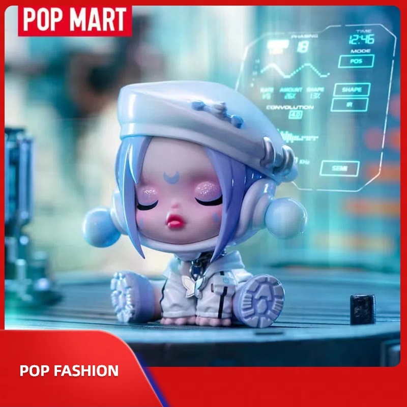 POPMART Bubble Mart SKULLPANDA Night City series hand action figure ...