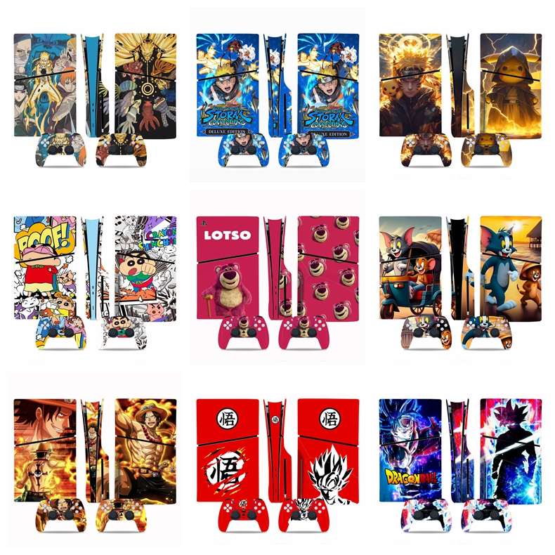 Skin Sticker Compatible with Sony Playstation 5 Slim Disc & Digital ...