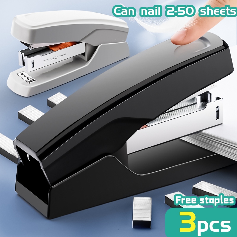 3Pcs Stapler with Remover Original for Office School Supplies and ...