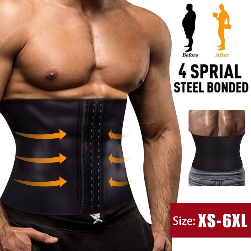 Man Slimming Body Shaper Male Waist Trainer Cincher Corset Men Body ...