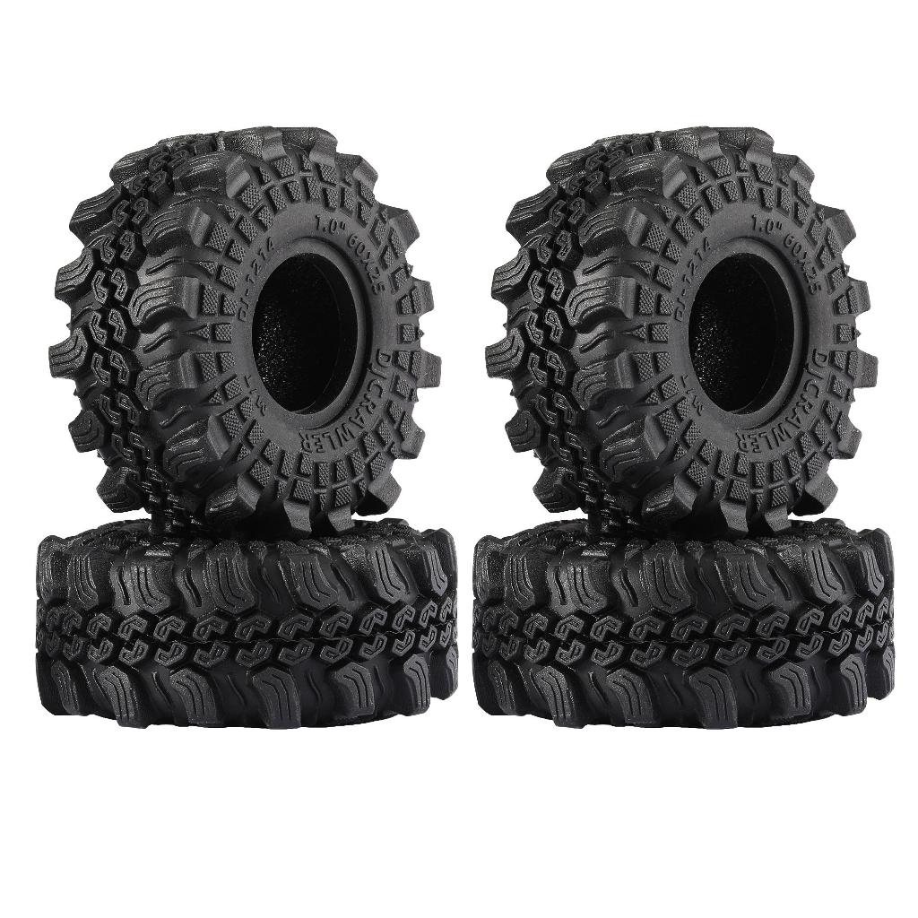 DJ 4pcs SCX24 TRX4M Upgraded Accessories Widening 1-inch High Sticky ...